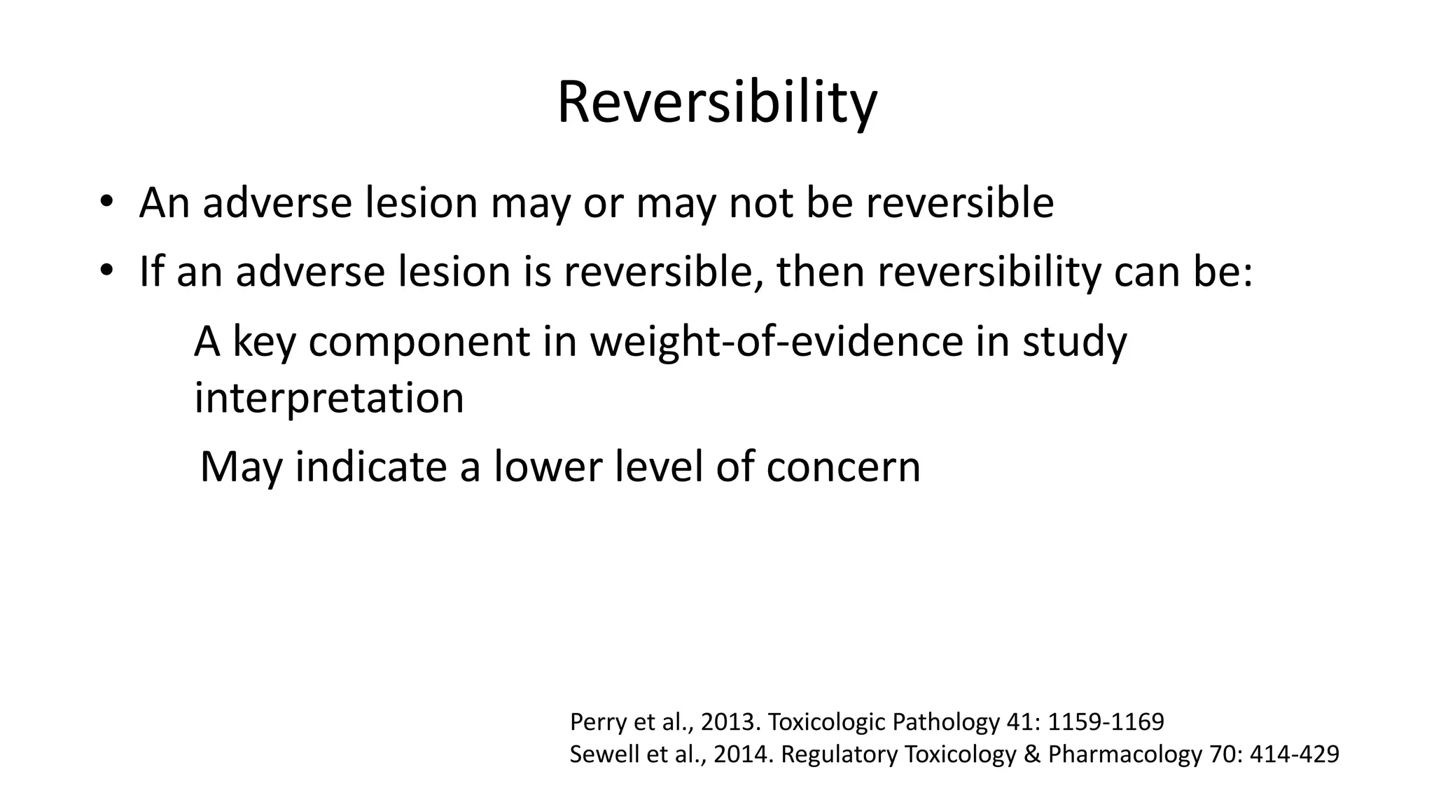 Defining adverse non adverse and adaptive responses in safety:risk ...