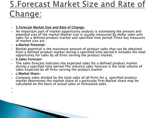 Defining and analyzing product market | PPT
