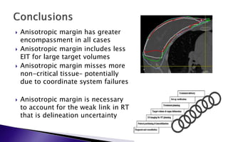 Defining and assessing a delineation uncertainty margin for modern ...