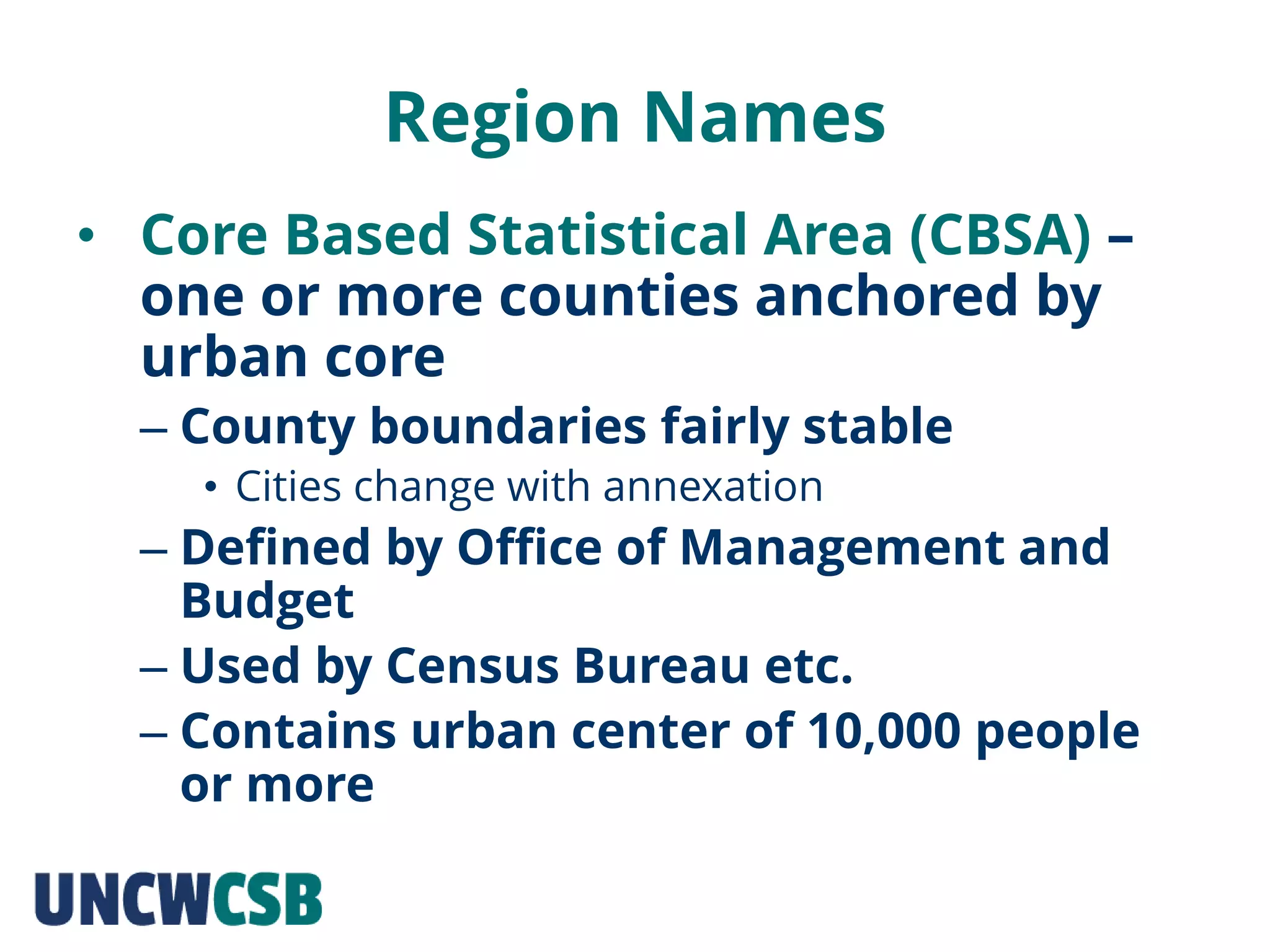 Defining a region for dist | PPTX