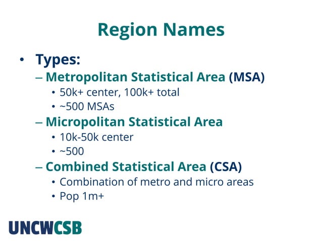 Defining a region for dist | PPTX