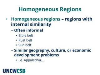 Defining a region for dist | PPTX