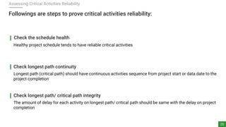 Defining, Assessing and Managing Critical - Near Critical Activities ...