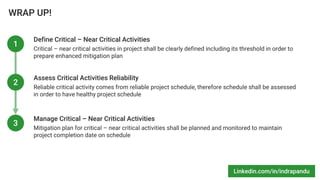 Defining, Assessing and Managing Critical - Near Critical Activities ...