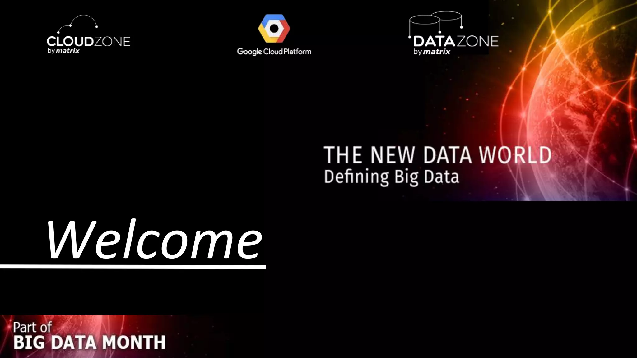 Big Data Month Intro and about DataZone | PPTX