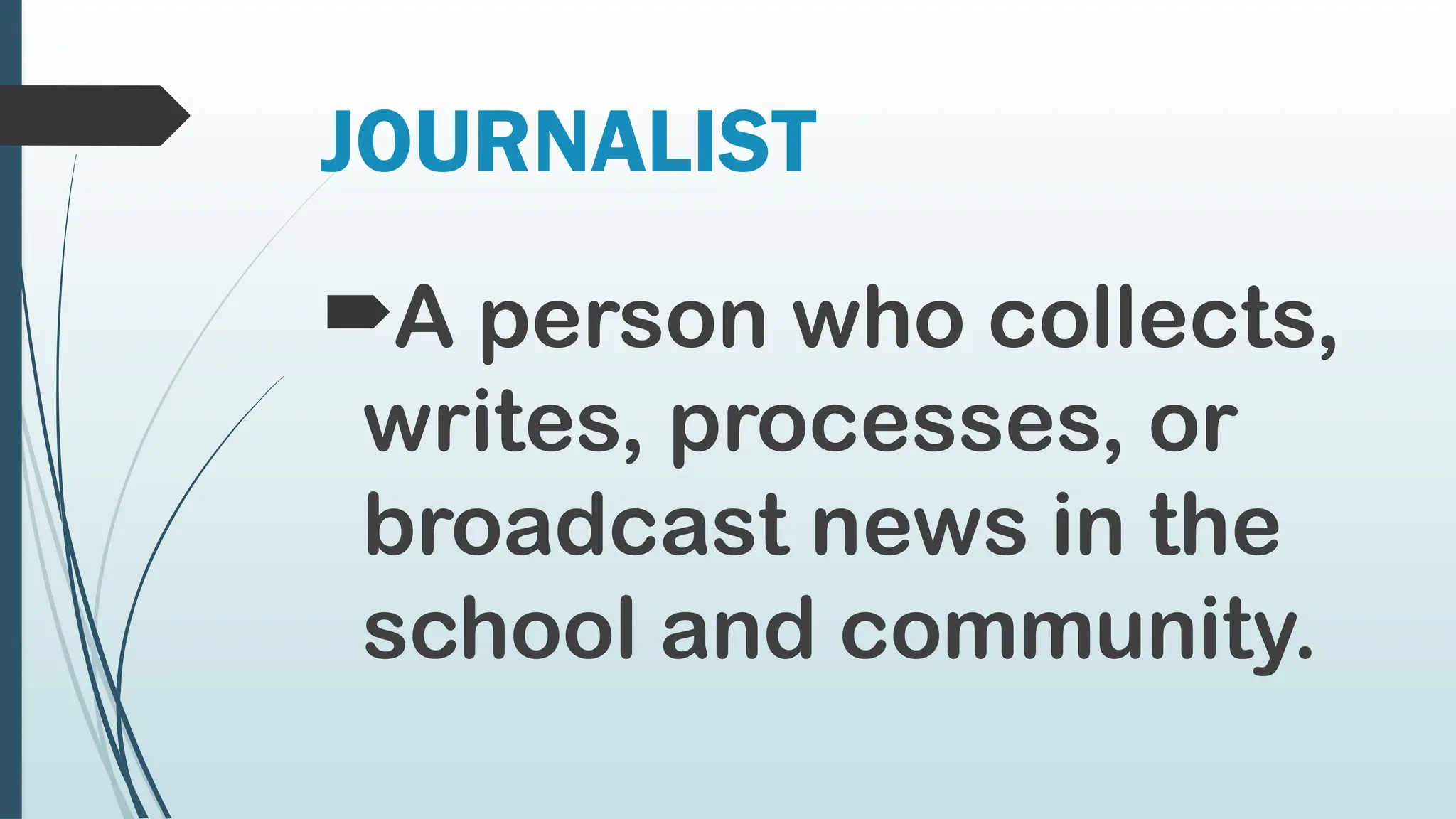 diffenrent meanings or definition and DEFINING CAMPUS JOURNALISM.pptx