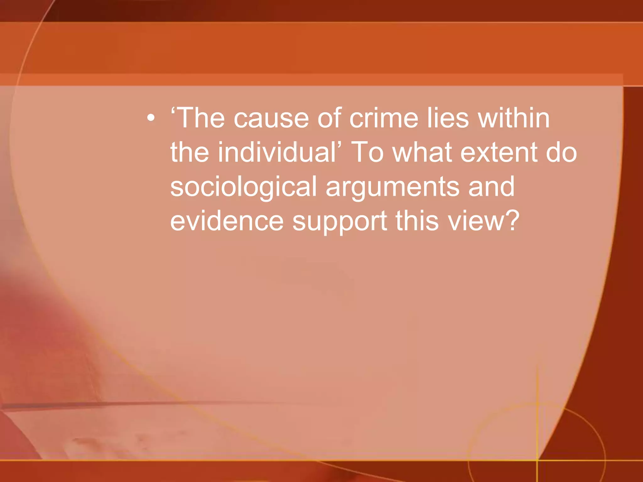 Defining Crime and Deviance | PPTX