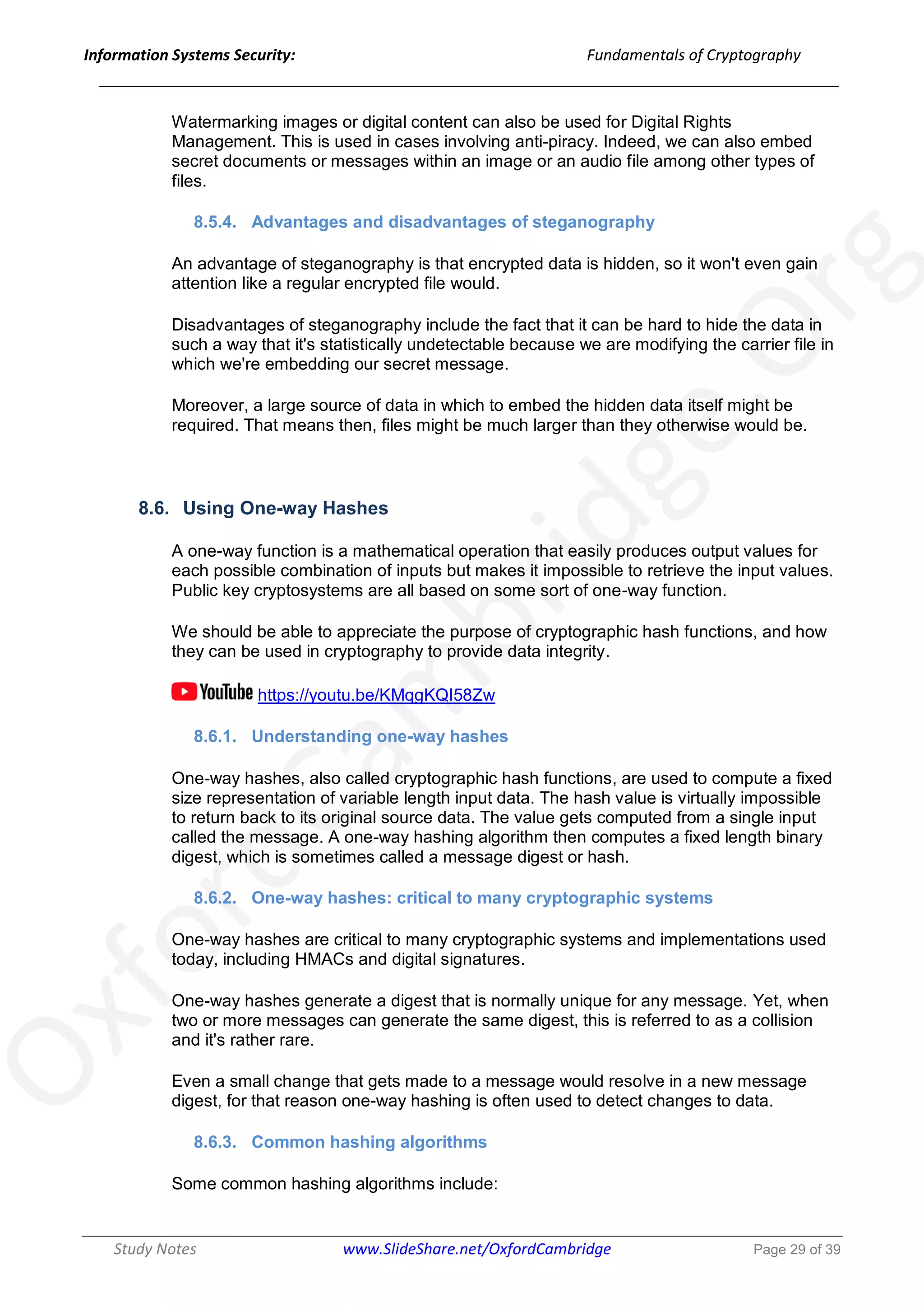 Defining Cryptography (Cryptography fundamentals 1/2) | PDF Defining Cryptography (Cryptography fundamentals 1/2) | PDF