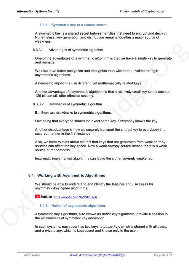 Defining Cryptography (Cryptography fundamentals 1/2) | PDF Defining Cryptography (Cryptography fundamentals 1/2) | PDF