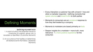 Defining Customer Moments | PDF