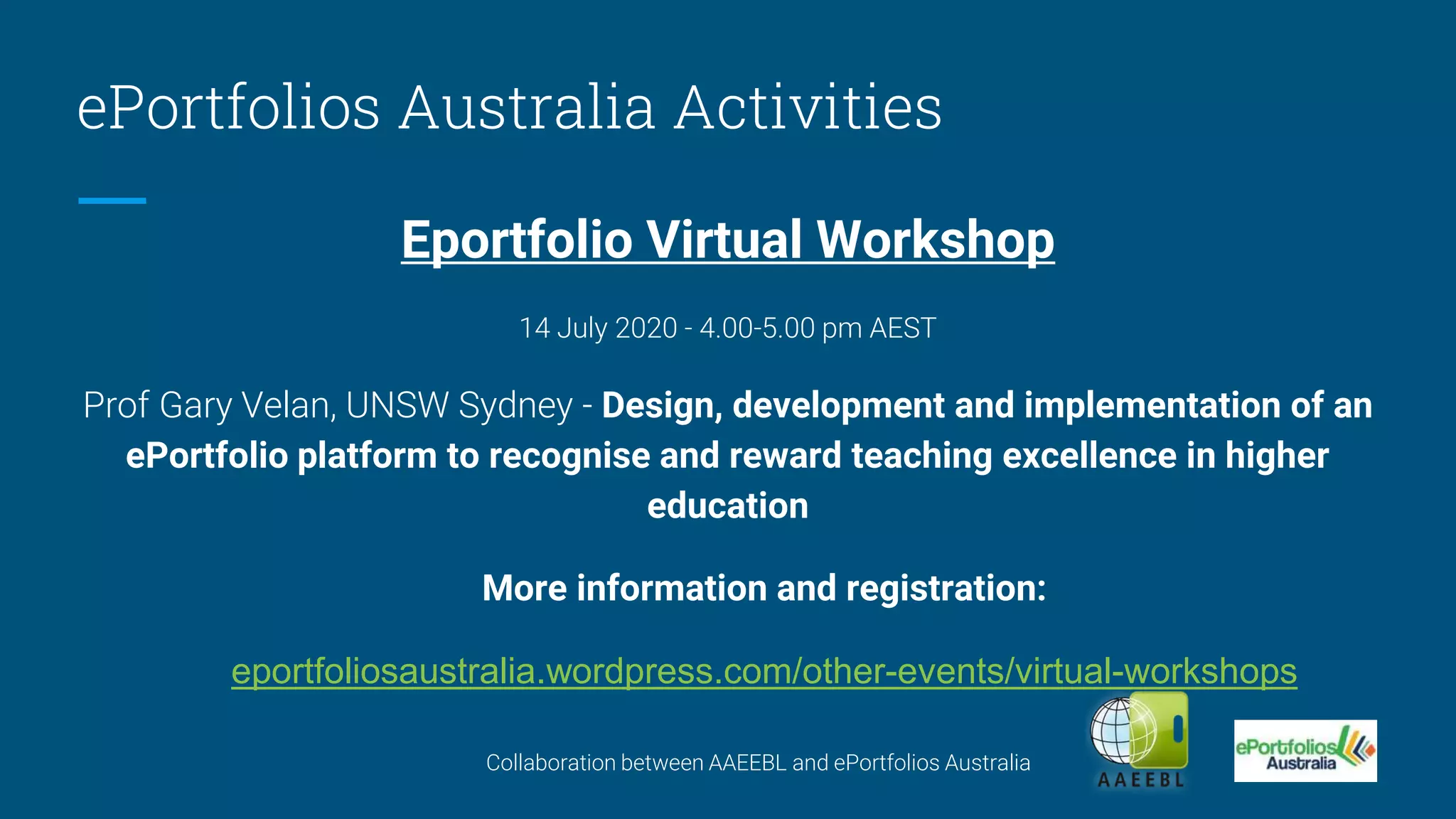 Defining digital ethics when using eportfolios | PPT