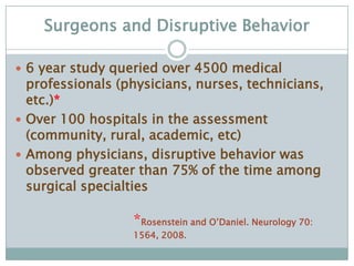 Defining disruptive behavior | PPTX