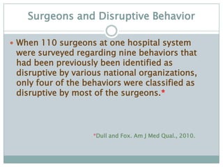 Defining disruptive behavior | PPTX