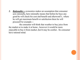 Defining economics assignment | PPTX