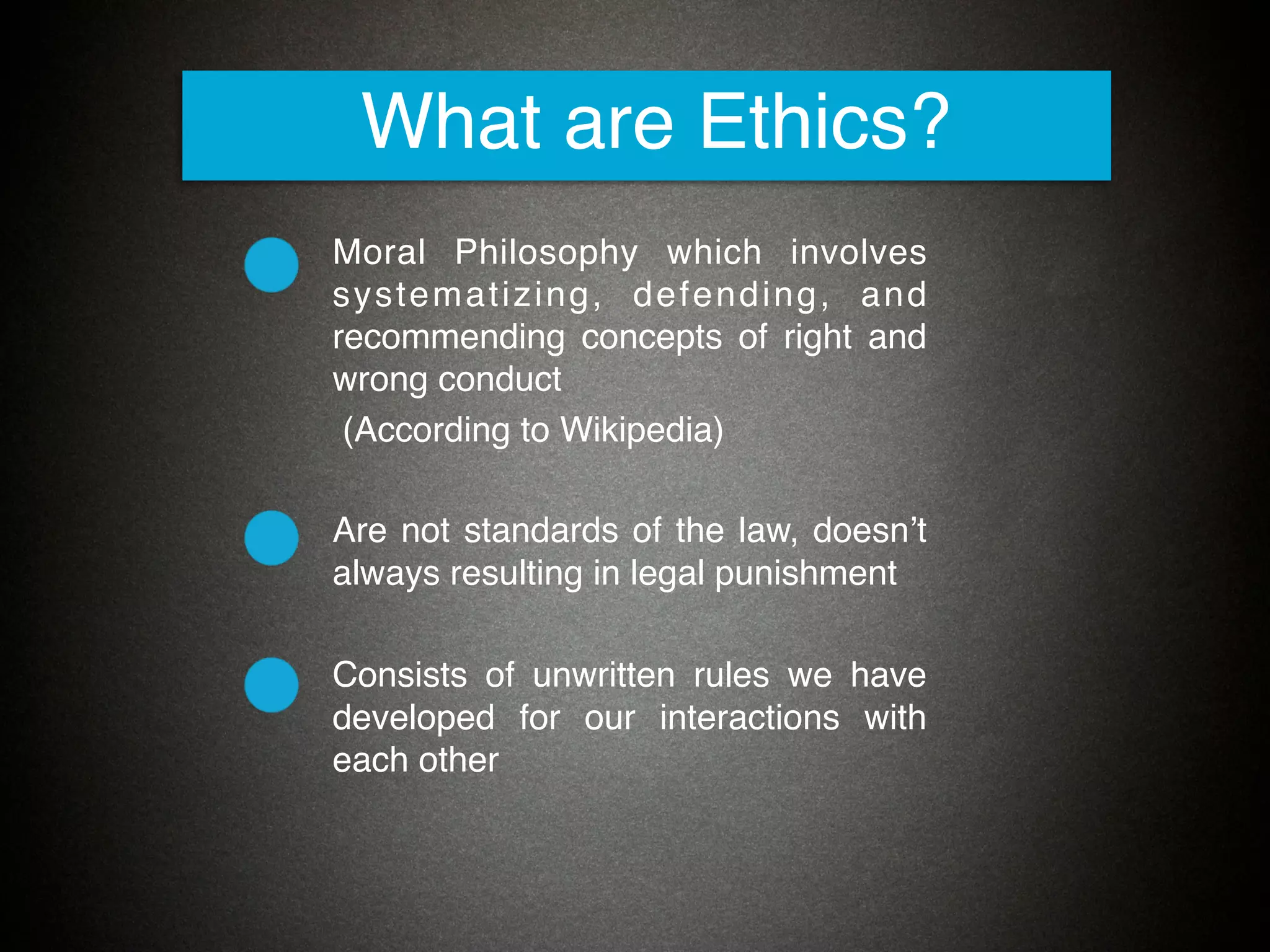 Defining Ethics | PDF