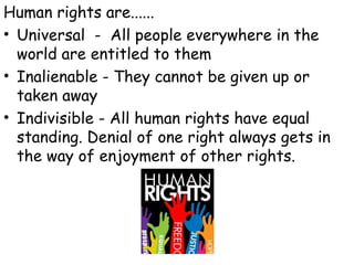 Defining human rights | PPT