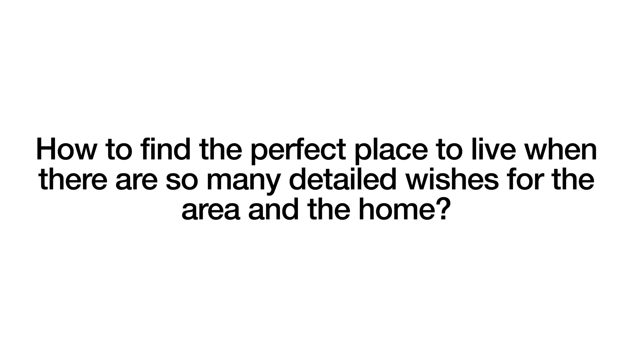 Defining ideal living environments - Concept idea | PPT | Free Download