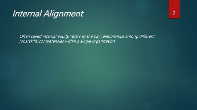 Defining Internal Alignment.pptx | Human Resources | Business