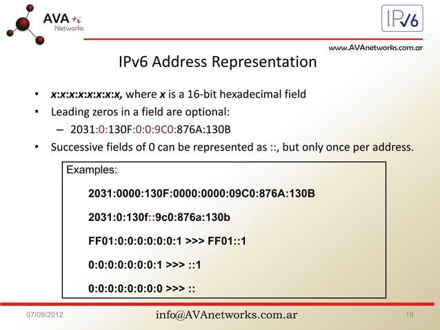 Como definir un esquema de direcciones IPv6 | PPT