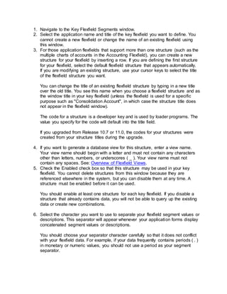 Defining key flexfields | DOCX