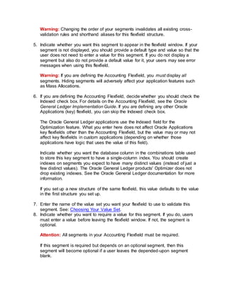 Defining key flexfields | DOCX