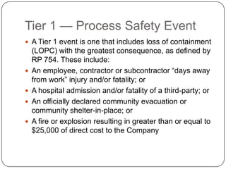 Defining kpi in terms of unsafe acts/conditions and near miss | PPTX