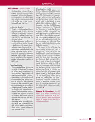 Defining Legal Leadership | PDF