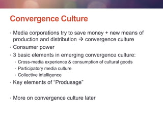 Defining Media Convergence | PPTX
