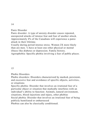Defining Mental Disorders What Is AbnormalMental disorder P.docx