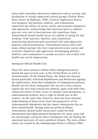 Defining Mental Health Within a Transcultural Nursing Perspective.docx