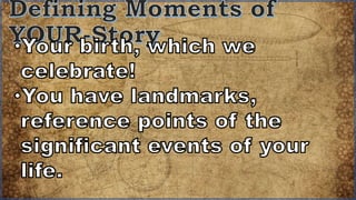 Defining Moments in History HIS Story and YOUR Story EASTER SUNDAY 3-31 ...