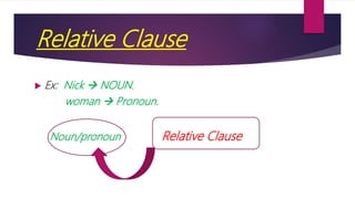 Defining and Non defining relative clauses | PPT