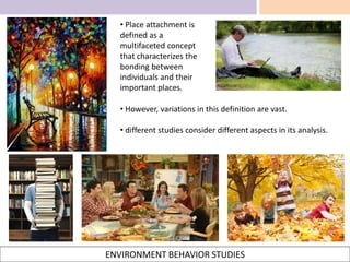 Defining place attachment | PPTX