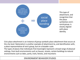 Defining place attachment | PPTX