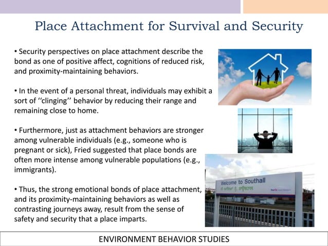 Defining place attachment