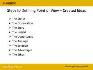 Defining point of view | PPSX