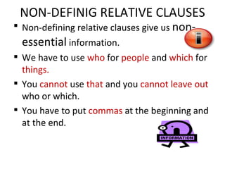 Defining relative clauses | PPT