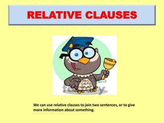 Defining relative clauses - Inglês 10ºano | PPT