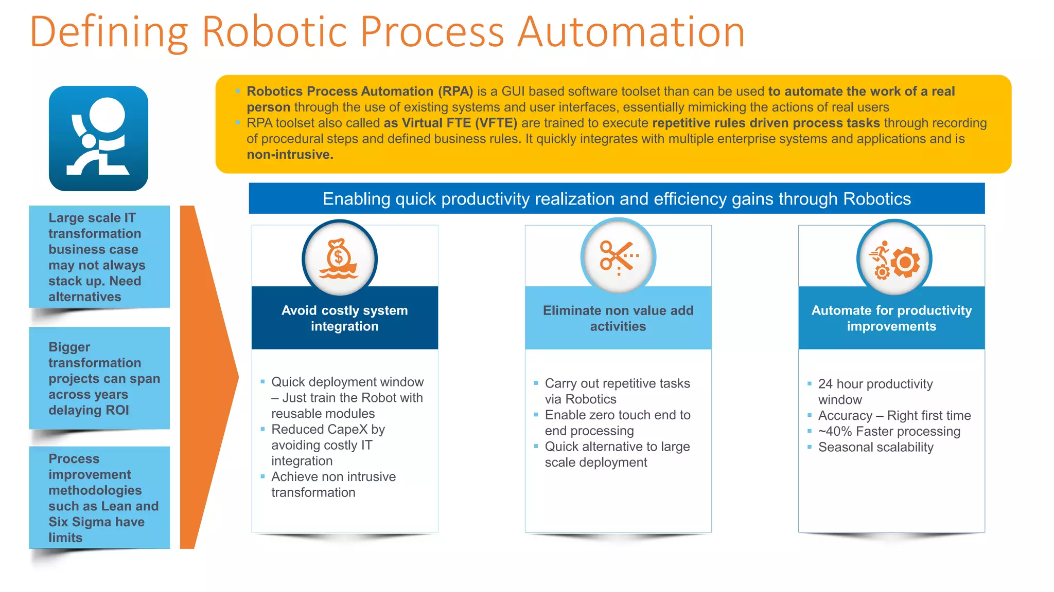 Defining robotic process automation | PPT