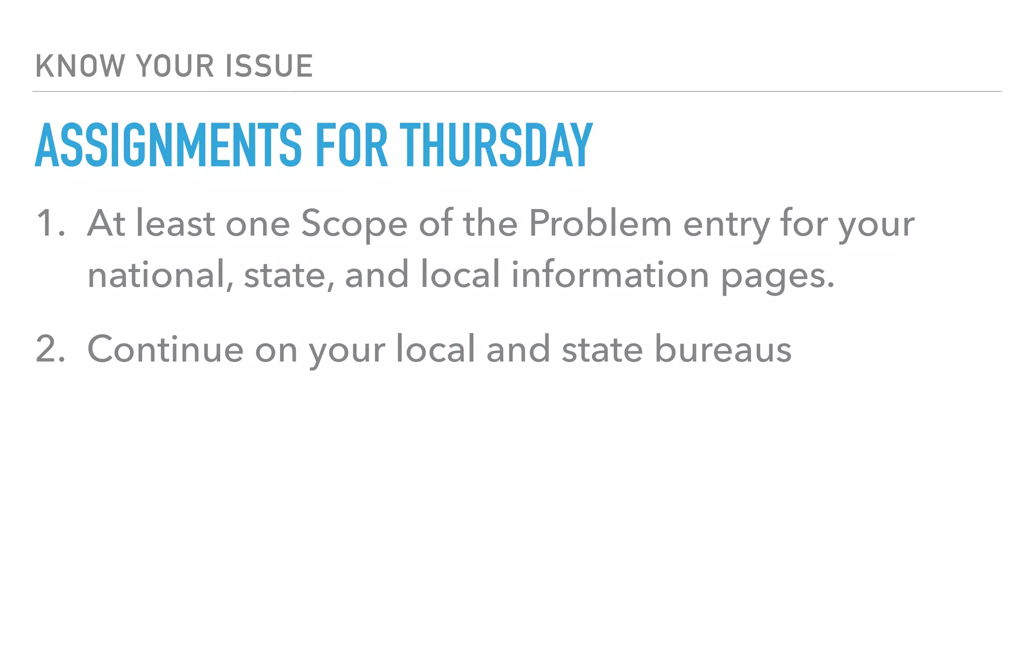 Defining Scope of the Problem | PDF