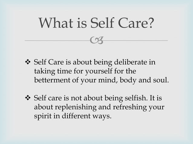 Defining self care and self love | PPTX | Single Life | Family and ...