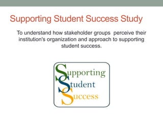 Defining student success ppt | PPTX