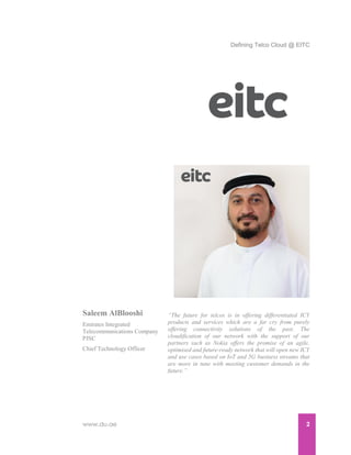 Defining telco cloud at du | PDF