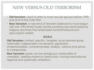 Defining terrorism..2 | PPTX