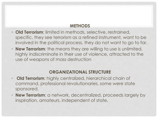 Defining terrorism..2 | PPTX