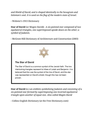 Defining the Star of David | PDF