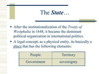 Defining The State And The People | PDF