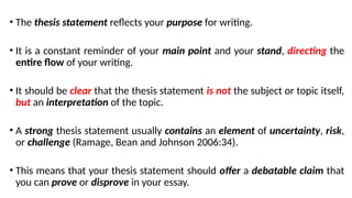 Defining the Thesis Statement EAPP4.pptx