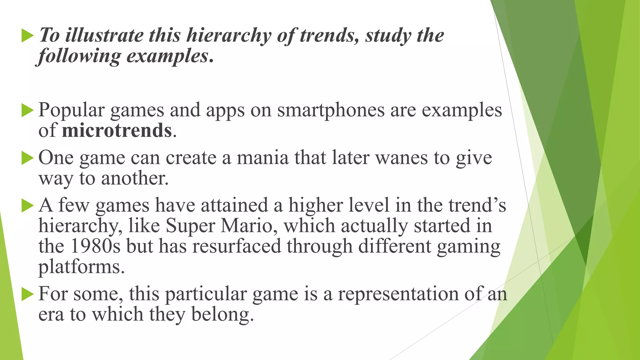 Defining trend | PPTX