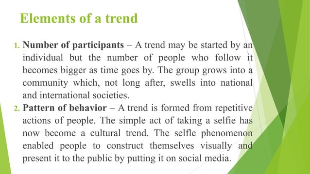 Defining trend | PPTX | Fashion Trends | Style & Fashion